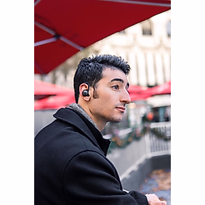 Altec Lansing True Evo Sport Truly Wireless Earphones, 6 Hours of Battery Life, Weatherproof Design, Includes Wireless Charging Case, Black (MZX758-BLK-AMZ)