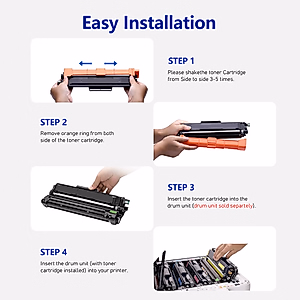 TN221 Toner Cartridge Replacement for Brother TN-221 TN 221 Black Toner for HL-3140CW HL-3150CDN MFC-9130CW HL-3170CDW MFC-9330CDW MFC-9340CDW MFC-9140CDN Printer Toner- 1 Pack
