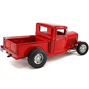 1932 Hot Rod Pickup Truck Red Limited Edition to 1722 Pieces Worldwide 1/18 Diecast Model Car by Acme A1804100