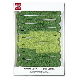 Busch 7151 Hedges 150cm x 18mm HO Scenery Scale Model Scenery
