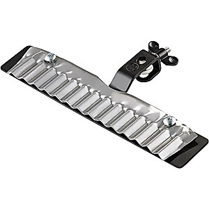 Meinl Percussion Crasher for Percussion Rigs and Drum Set, Large Size-NOT Made in China-Guiro Style Steel Playing Surface and Standard 3/8" Eye Bolt Mount, 2-Year Warranty, Long