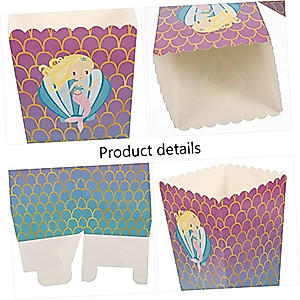 LIFKOME 24pcs Popcorn Boxes Popcorn Box Popcorn Boxes for Candy Popcorn Snack Container Mini Popcorn Boxes Party Favor Box Popcorn Bucket Party Paper Popcorn Box Popcorn Box