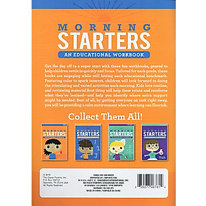 PRE-K Morning Starters Educational Workbooks