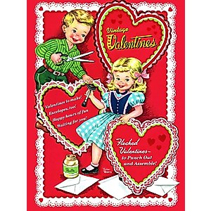 Vintage Valentines (Press Out Book)