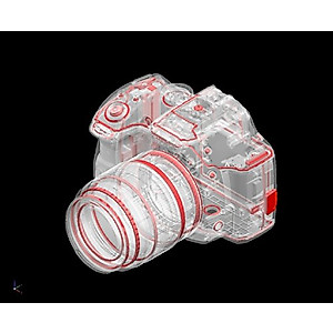 Pentax K-50 16MP Digital SLR Camera Kit with DA L 18-55mm WR f3.5-5.6 and 50-200mm WR Lenses (Red)