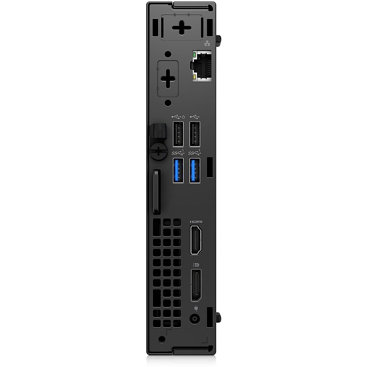 Dell OptiPlex 3000 Desktop Computer - Intel Core i5 12th Gen i5-12500T Hexa-core (6 Core) 2 GHz - 8 GB RAM DDR4 SDRAM - 256 GB M.2 PCI Express NVMe 3.0 x4 SSD - Micro PC - Black