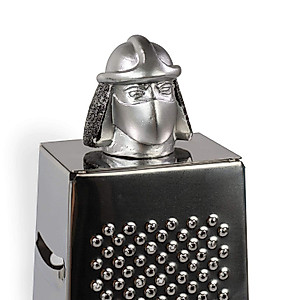 Teenage Mutant Ninja Turtles Shredder Cheese Grater | Official TMNT Handheld Stainless-Steel Kitchen Cheese Slicer