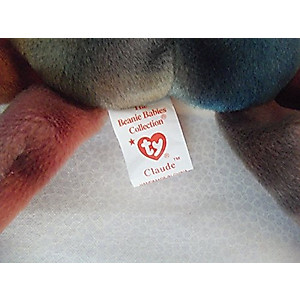 TY Beanie Babies King Crab CLAUDE 5th Gen New w/ Tag ,#G14E6GE4R-GE 4-TEW6W228860