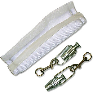 Tandem Sport Covered Volleyball Net Tightener - Increase Volleyball Net Tension - Ratchet Tensioning Device - Set of 2