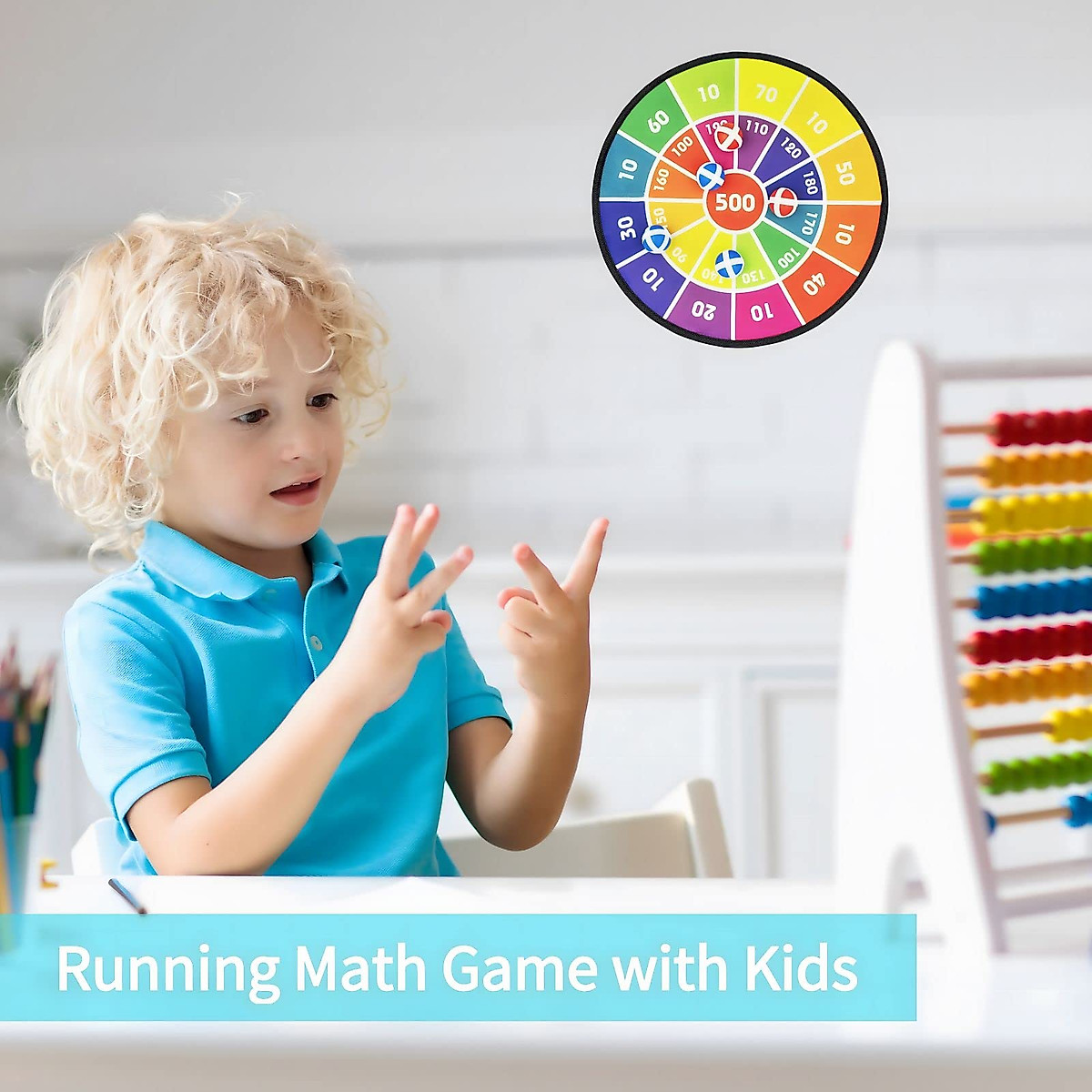 Gdaytao Kids Toys, Dart Board for Kids with 12 Dart Balls, Boys Toys Age 5-7 & 8-10, Toys for Boys Ages 5-13, Toy for 3 Year Old and Up, Ideal Gifts for 3-12 Year Old Boys and Girls