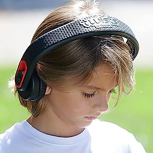 TickTalk Black 4 Kids Smartwatch with Black Twists Headphones Bundle (Red Pocket on at&T's Network)