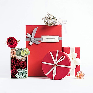 LIUYAXI 300 Yard Satin Ribbon -18 Silk Ribbon Rolls & 2 Glitter Metallic Ribbon Rolls, 2/5" Wide 15 Yard/Roll, Ribbons Perfect for Gift Wrapping, Wedding, Party Decoration and More