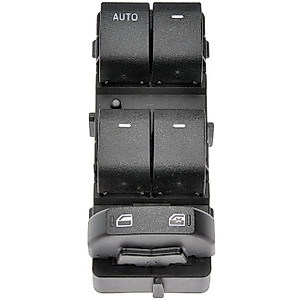 Dorman 901-206 Front Driver Side Door Window Switch Compatible with Select Ford / Mercury Models