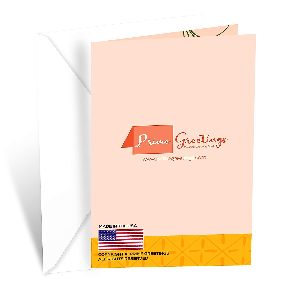 Prime Greetings Happy Birthday Card For Mom, Made in America, Eco-Friendly, Thick Card Stock with Premium Envelope 5in x 7.75in, Packaged in Protective Mailer