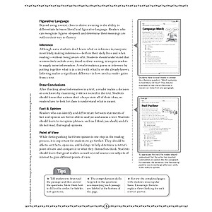 Scholastic Teaching Resources SC-546056 Comprehension Skills Gr 5 40 Short Passages For Close Reading