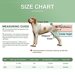 KERBIY LISPOO Dog Hip Support Brace for Hip Dysplasia,Hip Joint Pain, Hip Brace for Dogs with Low Back Pain/Weakness, Dog Hip Dysplasia Brace Warm Hip Joint to Relieves Pain, Dog Hip Brace(XXL)