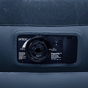 Intex 66707E Comfort Bed - Rising Comfort Twin Airbed with built-in Electric Pump