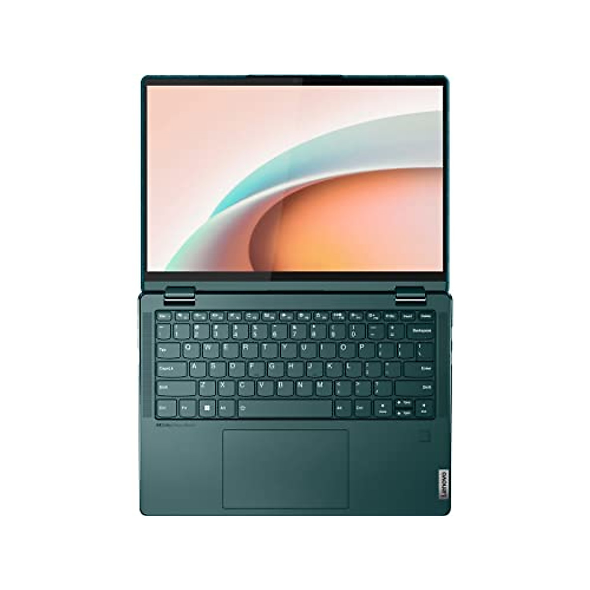Lenovo 2023 Yoga 6 2-in-1 360° 13.3" WUXGA Touchscreen Laptop, AMD Ryzen 5 5500U, 8GB RAM, 256GB PCIe SSD, Backlit Keyboard, Fingerprint Reader, Win 11, Dark Teal, 32GB SnowBell USB Card