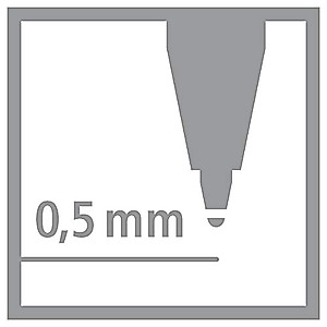 STABILO Worker Rollerball - Assorted Colours, Pack of 4