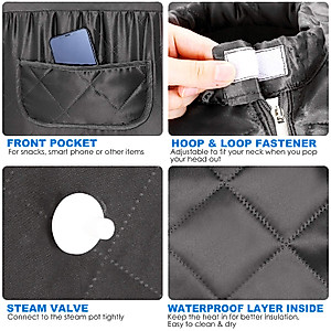 OPPSDECOR Portable Steam Sauna Spa, Personal Indoor Sauna Tent Remote Control&Chair&Timer Included, One Person Sauna for Therapeutic Relaxation Detox at Home