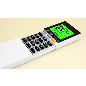 Replacement for Mitsubishi Electric Air Conditioner Remote Control MSZ-FS06NA MSZ-FS09NA MSZ-FS12NA MSZ-FS15NA MSZ-FS18NA MSZ-FS18NA2 MSZ-FH06NA MSZ-FH09NA MSZ-FH12NA MSZ-FH15NA MSZ-FH18NA MSZ-FH18NA2