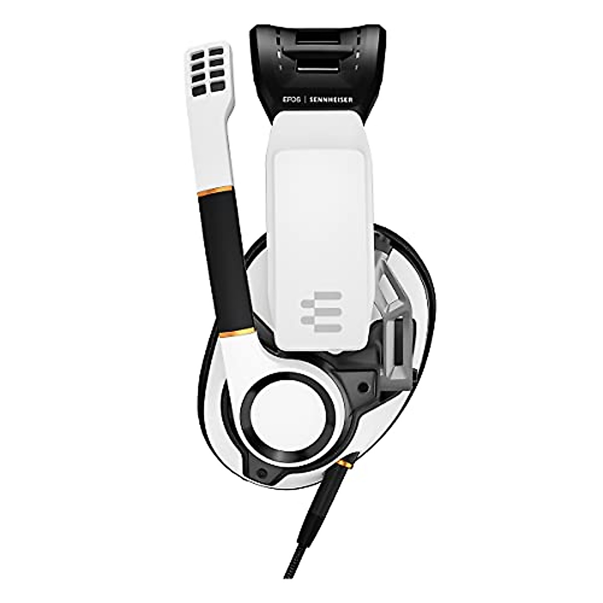 EPOS I Sennheiser GSP 601 Gaming Headset, Noise-Cancelling Mic, Flip-to-Mute, Ergonomic Headband, Foam Ear Pads, Compatible with PC, Mac, PS4, PS5, Xbox Series X, Xbox One, & Nintendo Switch (White)