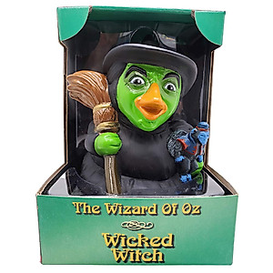 CelebriDucks Wicked Witch - Premium Bath Toy Collectible - Fantasy Movie Themed - Perfect Present for Collectors, Celebrity Fans, Music, and Movie Enthusiasts