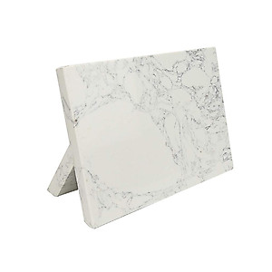 FABAX Knife Block Nordic Creativity Marble Magnetic Knife Holder Stand Knife Block Knife Rack Bar Home Kitchen Knives Accessories Kitchen Knife Holder (Color : White)