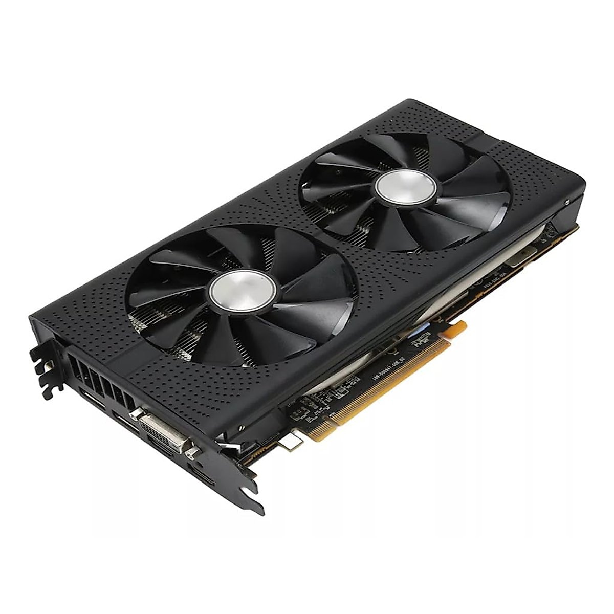 XUANMO AMD Radeon RX580 2048SP 8g Gpu Video Gaming Amd graphics card GDDR5 256-Bit Pc Gaming Video Card AMD 2XDP HDMI PCI Express 3.0 with Freeze Fan Stop for Desktop Computer Gaming Gpu