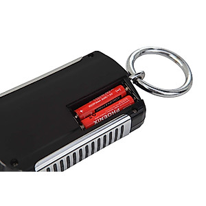 Klau Portable Mini Crane Scale 200 kg / 400 lb Heavy Duty Digital Scales LCD Display with Backlight for Home Farm Market Fishing Hunting Black and Red