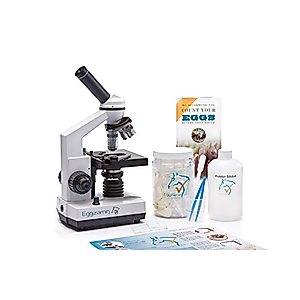 Microscope Kit for Fecal Egg Count, by Eggzamin. Accessories for Testing and How-to Guide to Test Your Animals for parasites Before deworming.