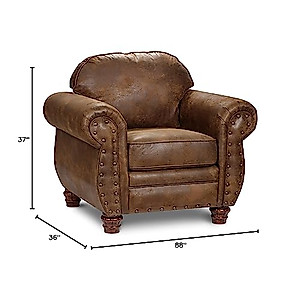 American Furniture Classics 4-Piece Sedona Sleeper Collection Sofa Sleeper, Loveseat, Chair, Ottoman