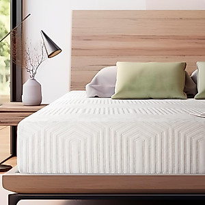 Planet Sleepings 8 Inch King Memory Foam Mattress, Gel Foam Mattress with Breathable Cover, Bed in a Box CertiPUR-US Certified, Covered Mattress Wave Mattress