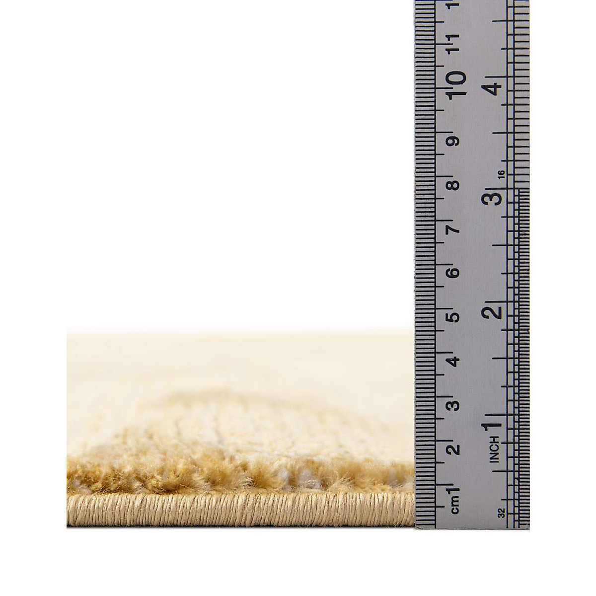 Unique Loom Finsbury Collection Area Rug - Kate (3' 3" x 5' 3" Rectangle, Yellow)