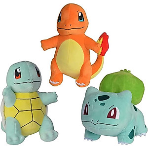 Plush Starter 3 Pack - Must-Have for Kids, Babies, Toddlers, Fans（8 inches）