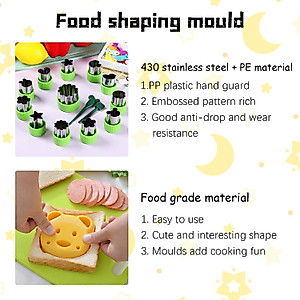 28 Pcs Plastic Toy Kitchen Tools Sets for Kids - Safe Knives Set with Cutting Board,Crinkle Serrated Edges/Wooden Cutter, Fruit Vegetable Mold/Peeler, Kids Knifes for Cooking with Protective Clothing