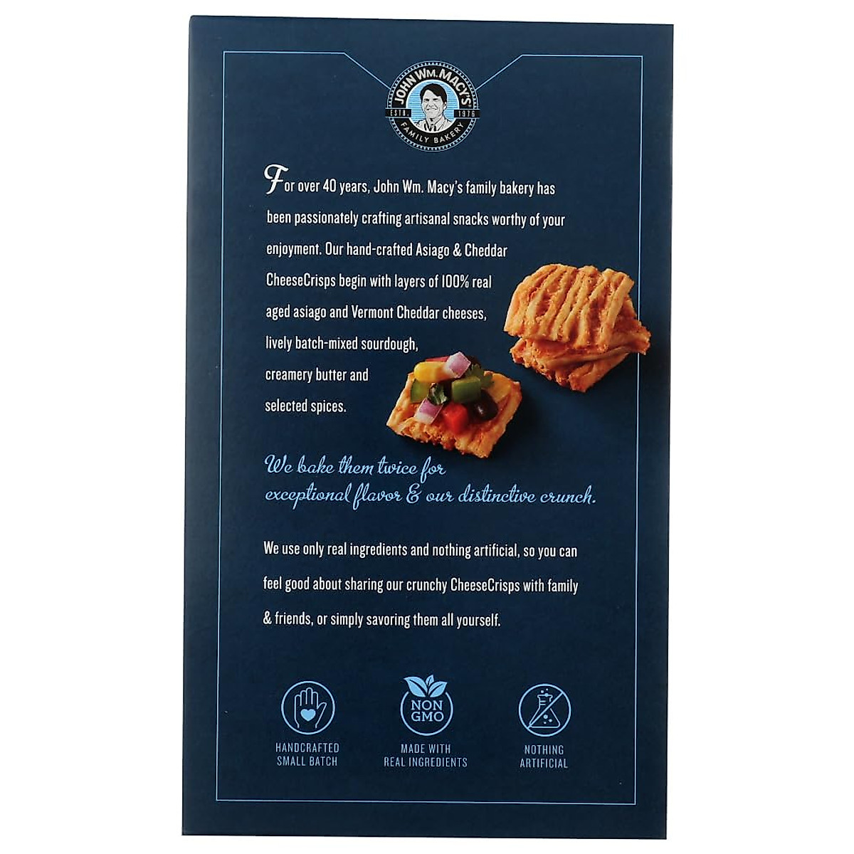 Macys Cheese Crisp Asiago Chdr