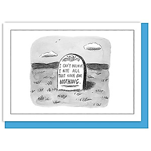 Funniest New Yorker Cartoons | Box of 8 Greeting Cards | Blank Cards with Envelopes | 5x7 | Birthday, Everyday, Thinking of You, Funny cards