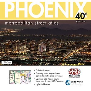 Phoenix Metropolitan Street Atlas 40th Edition
