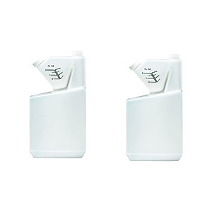 Lot of 2 Plastic 16 OZ Tip N Measure Pour Liquid Twin Neck Liquor Fuel Bottle