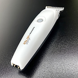 GAMMA+ Replacement Absolute Hitter Hair Trimmer Model Lids - Clear and Matte White