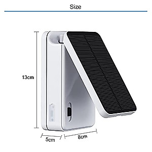 Sunsbell Air Pump Pond Kit Solar Kit Solar Water Pump Solar Powered Pool Pond Oxygenator Aerator Bubbler, for Garden Fountain Pool Aquarium Fish Tank