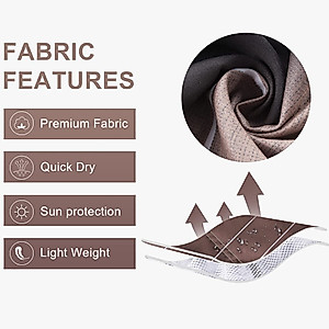 unitop Men's Colortful Striped Swim Trunks House Beach Board Shorts with Lining Coffee-30