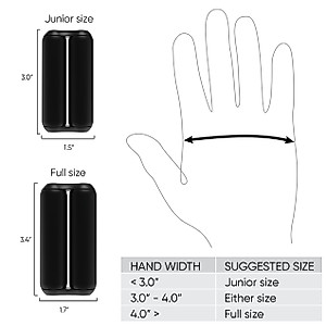 ONO Roller - Handheld Fidget Toy for Adults | Help Relieve Stress, Anxiety, Tension | Promotes Focus, Clarity | Compact, Portable Design (Junior Size/ABS Plastic, Teal)