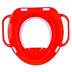 Sunny Days Entertainment CoComelon Soft Potty Training Seat, Red