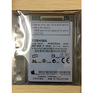 1.8" MK8022GAA HDD1805 5MM ZIF Hard Disk Drive 80GB For iPod Classic 6th gen