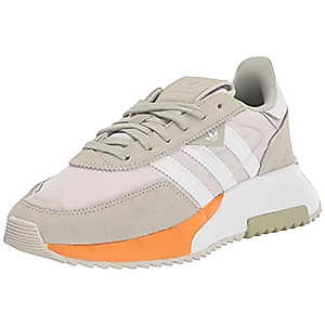 adidas Originals Women's Retropy F2 Sneaker, Grey One/White/Orange Rush, 10