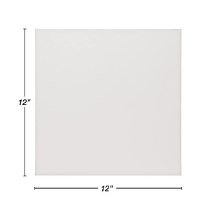 Samsill 50 Pack 12" x 12" .007" Clear Craft Plastic Sheets Compatible with Cricut, Stencils, Cards, Journals, Crafts, 3D Embellishments, Clear Craft Plastic,Acetate