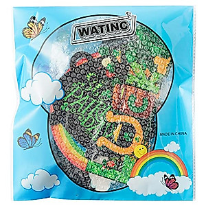 WATINC 4pcs St. Patrick's Day Wooden Table Topper, Shamrock Wood Centerpiece Decorations, Detachable Clover Tiered Tray Signs Decor, Saint Patty’s Day Party Favor Tabletop Supplies for Holiday Kitchen