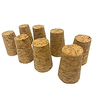 Bonka Bird Toys 2112 (Pk8) 1.25" by 0.75" Corks, Medium Parrot Chew Foot Talon Cage Toy, Conure, African Grey, Quaker, and Similar